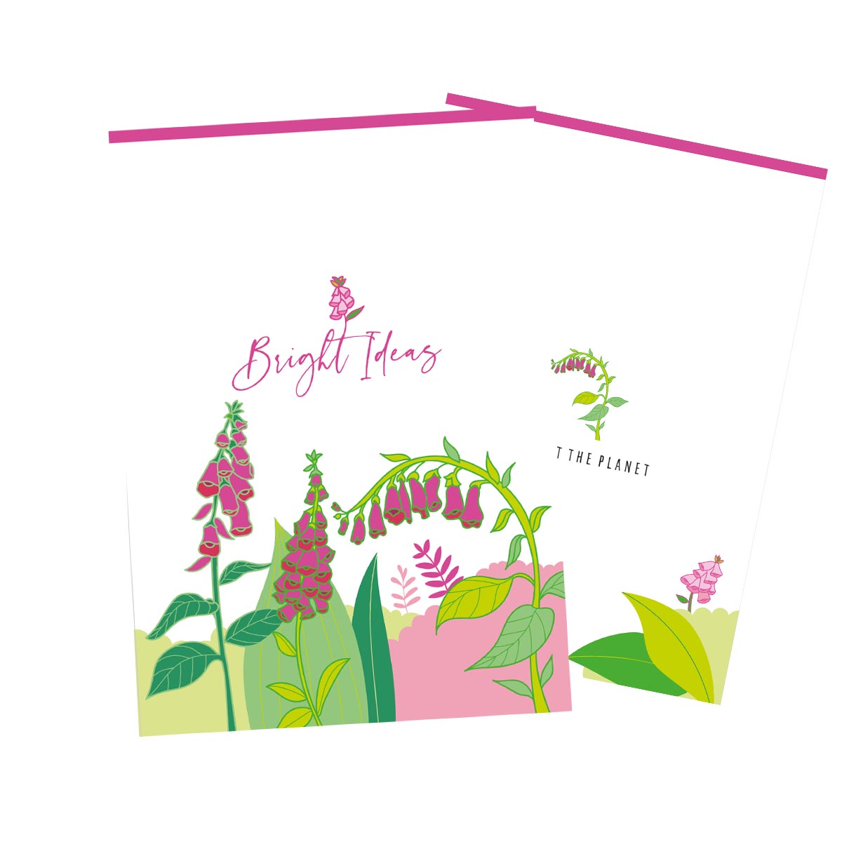 Bright Ideas A5 Notebook – Eco Writing Pad – Protect the Planet